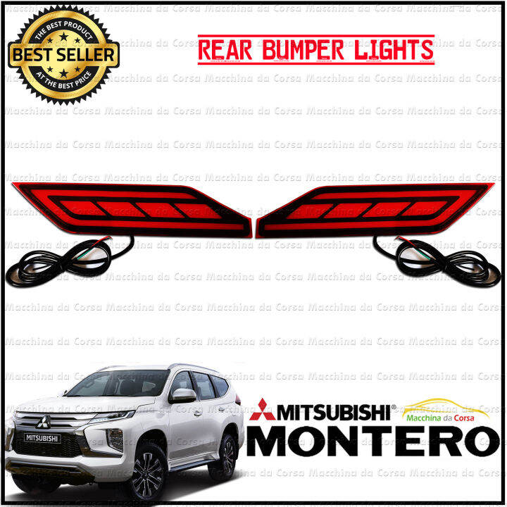 Mitsubishi Montero 2020-2021 Rear Bumper Light | Lazada PH