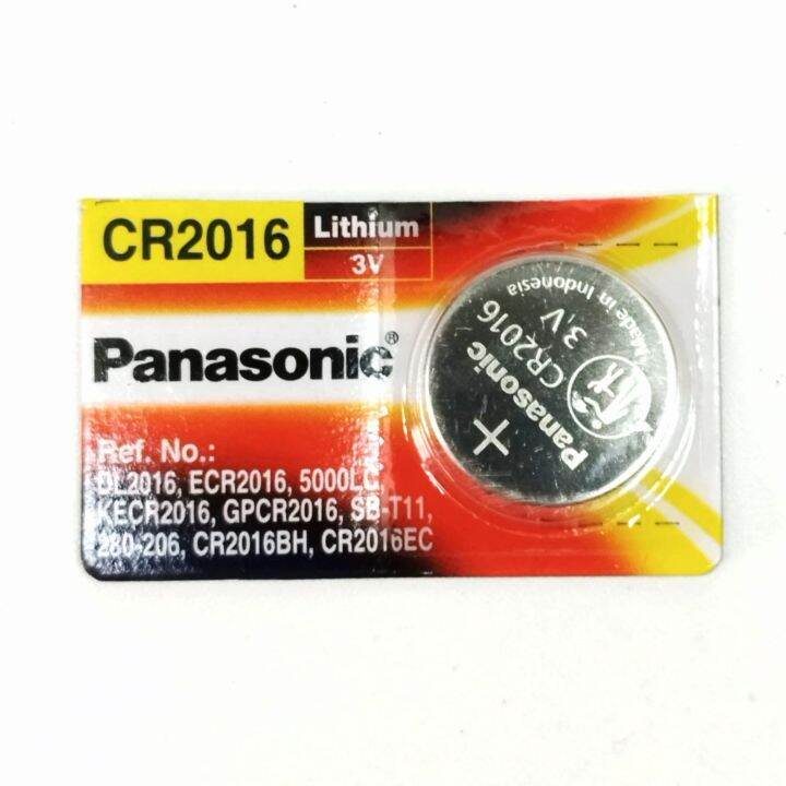 Battery CR-2016 Panasonic CR2016 Lithium 3V Kancing | Lazada Indonesia