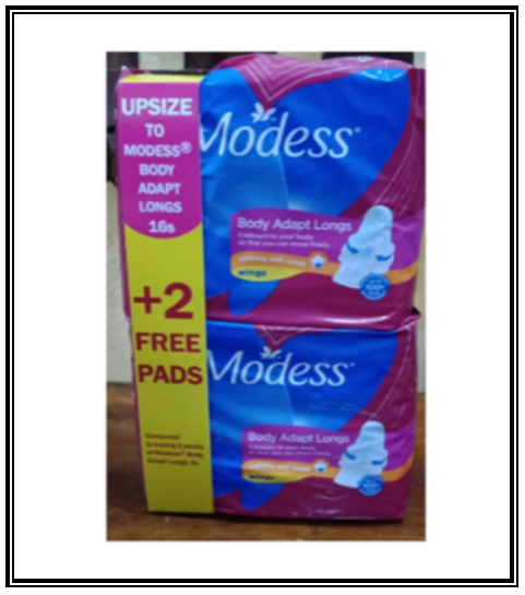 Modess Upsizing Pack W/ Wings | Lazada PH
