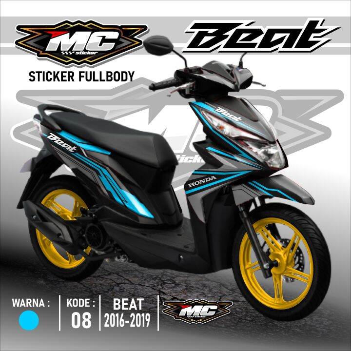 MC Cutting Sticker Decal Stiker Beat Fi Esp / Beat Street Fullbody 2016 ...
