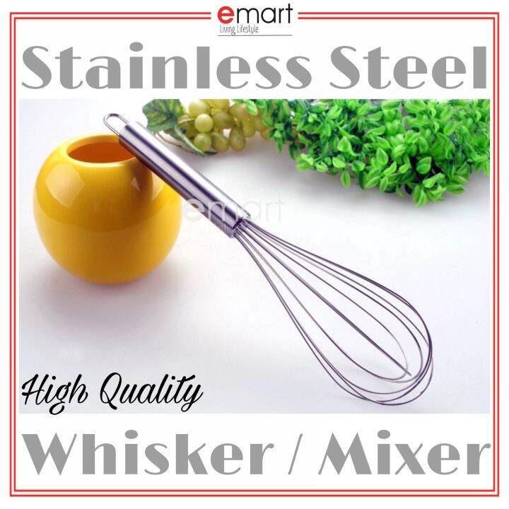 Stainless Steel Cream Mixer, Whisker, Manual Press Egg Beater, Kitchen ...