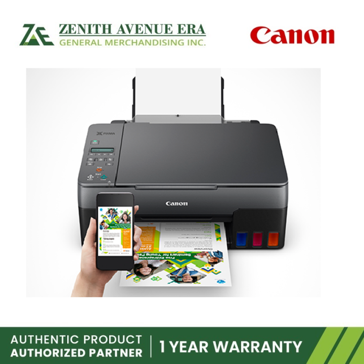 Canon g3020 refillable ink tank wireless printer all-in-one printer ...