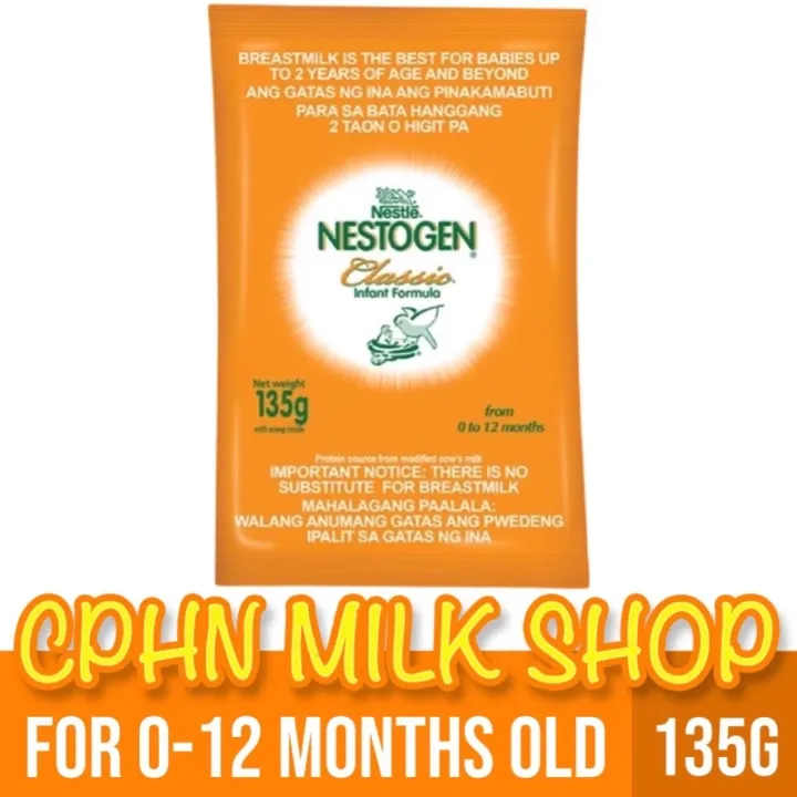 Nestogen Classic 135g 0-12 Months Old Infant Formula | Lazada PH