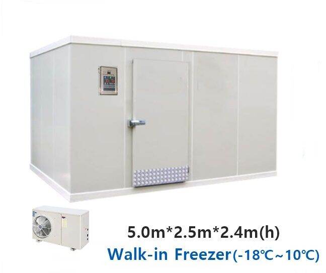 Walkin Freezer, 5.0m*2.5m*2.4m(h), Walk in Freezer, Walk in Chiller ...