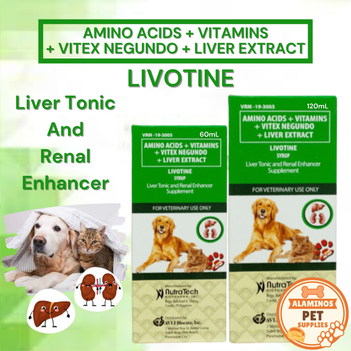 [APS] LIVOTINE SYRUP 60mL and 120mL Liver tonic and Renal Enhancer ...