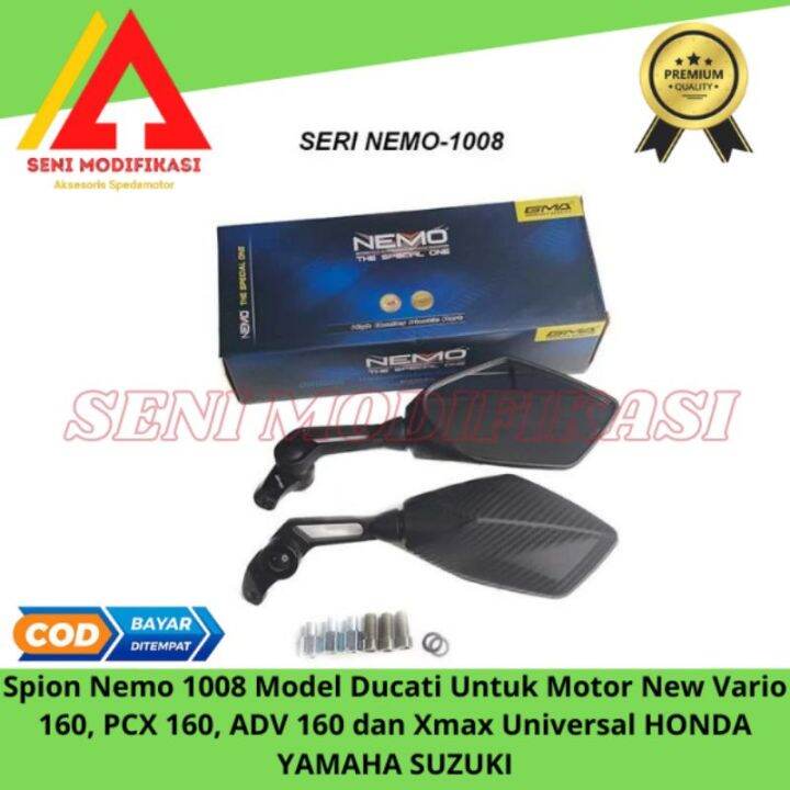 SPION NEMO Model Ducati 1008 Untuk New Vario 160 Pcx 160 New Adv 160 ...