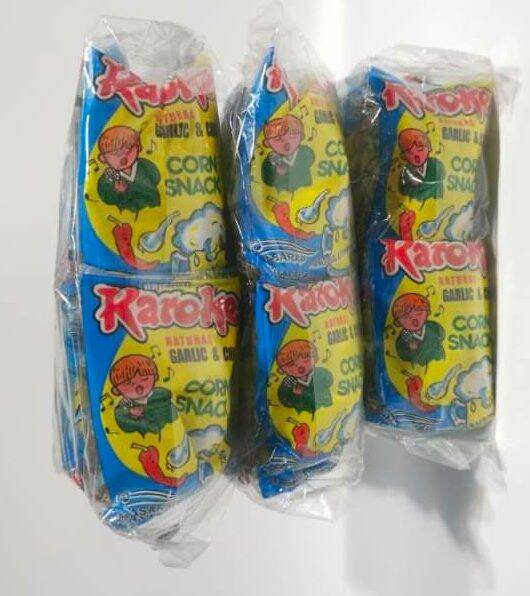 3 Packs of Karoke Garlic and Chili Corn Snack | Lazada PH
