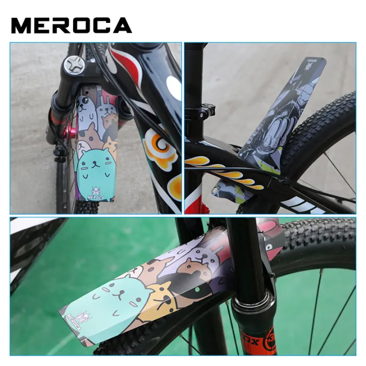 MEROCA จักรยานเสือภูเขาบังโคลนคาร์บอนไฟเบอร์ด้านหน้าด้านหลัง MTB ...
