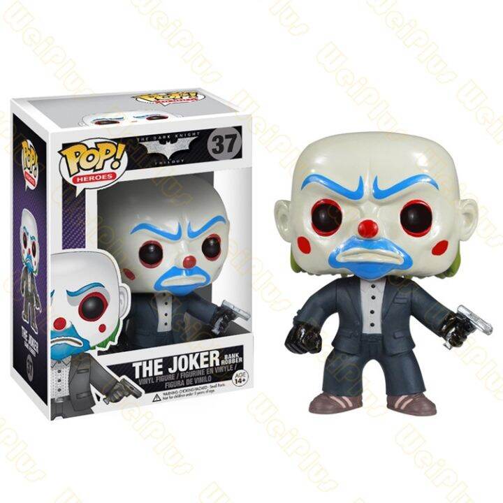 FUNKO POP The Joker Batman Clown Animated Bank Robber Comic Peripheral ...