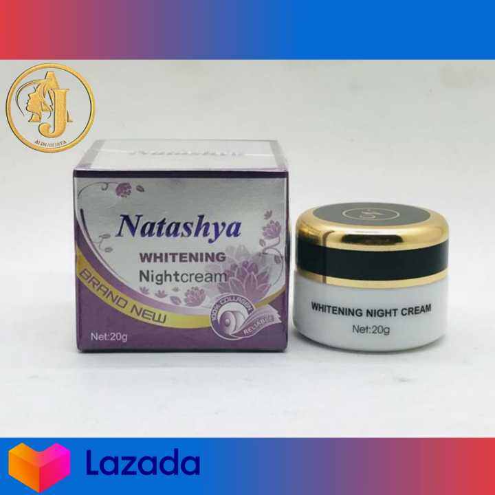 Krim Malam Natashya 20gr - Natashya Whitening Night Cream | Lazada ...