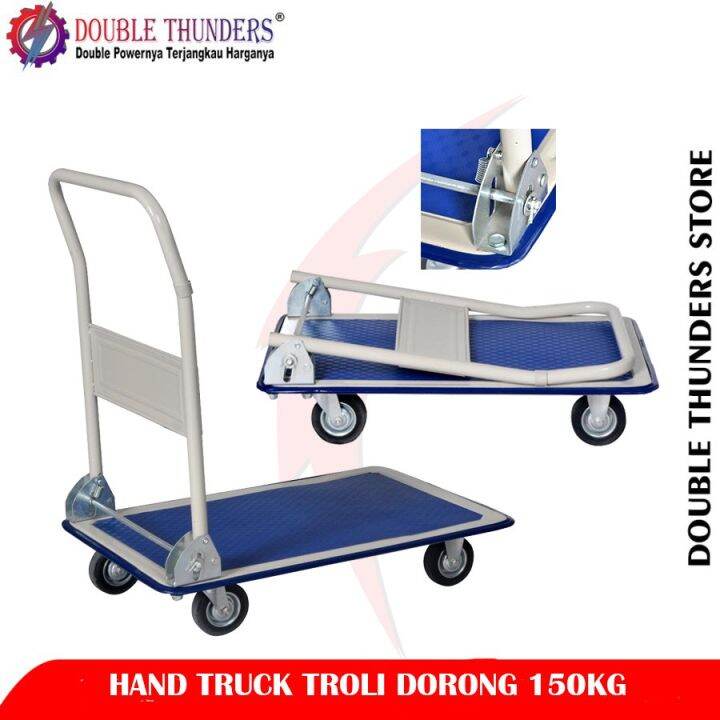 GRATIS ONGKIR!!!!!!!150KG Hand Truck / Troli / Trolley / Kereta Barang ...