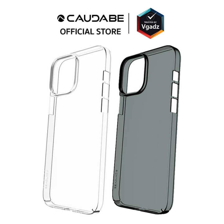 เคส Caudabe รุ่น Lucid Clear - iPhone 13 Pro / 13 Pro Max by Vgadz ...