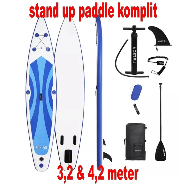 stand up paddle board SUP INFLATABLE dewasa adult standing padle perahu ...
