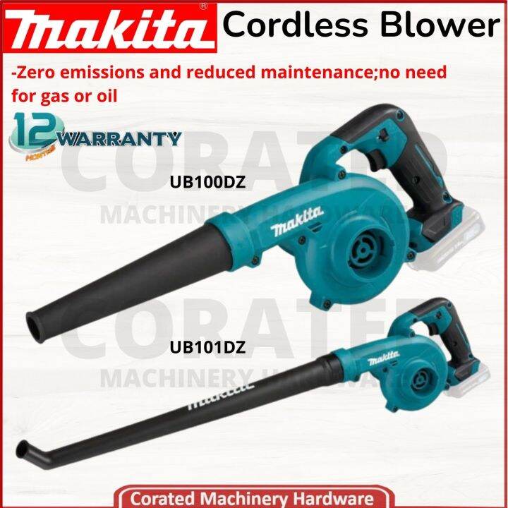 [Corated] Makita Cordless Blower UB101DZ/UB100DZ Mesin Penghenbus Angin Tanpa Kord | Lazada