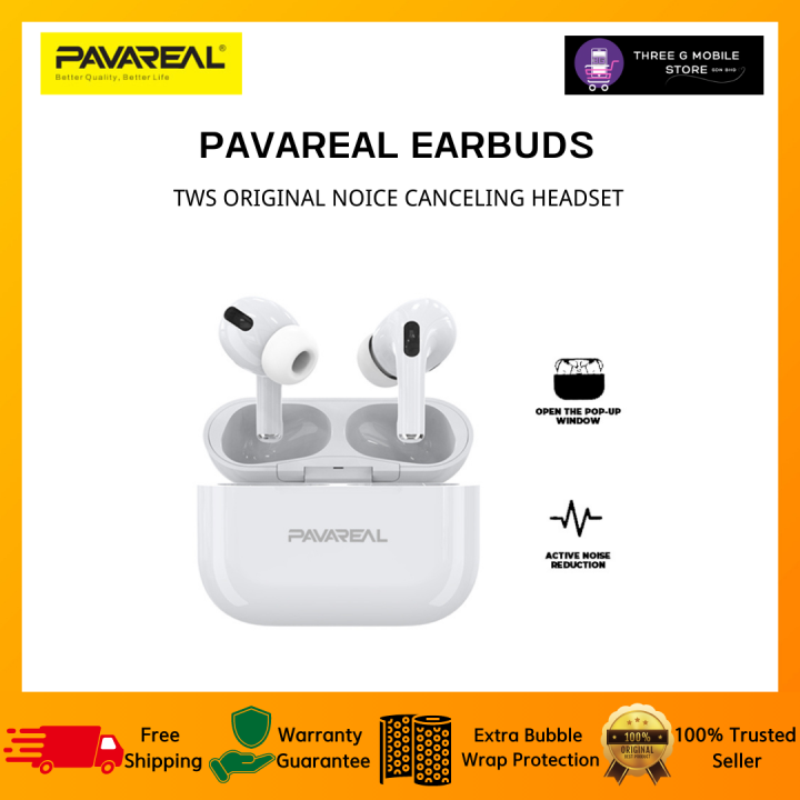 PAVAREAL PA-BT75 TWS Smart Touch V5.0 Bluetooth Wireless Headset Active ...