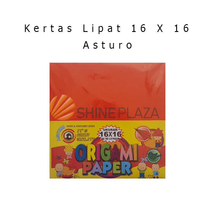 Kertas Lipat 16x16 Asturo - Kertas Origami Asturo 16 x 16 | Lazada ...