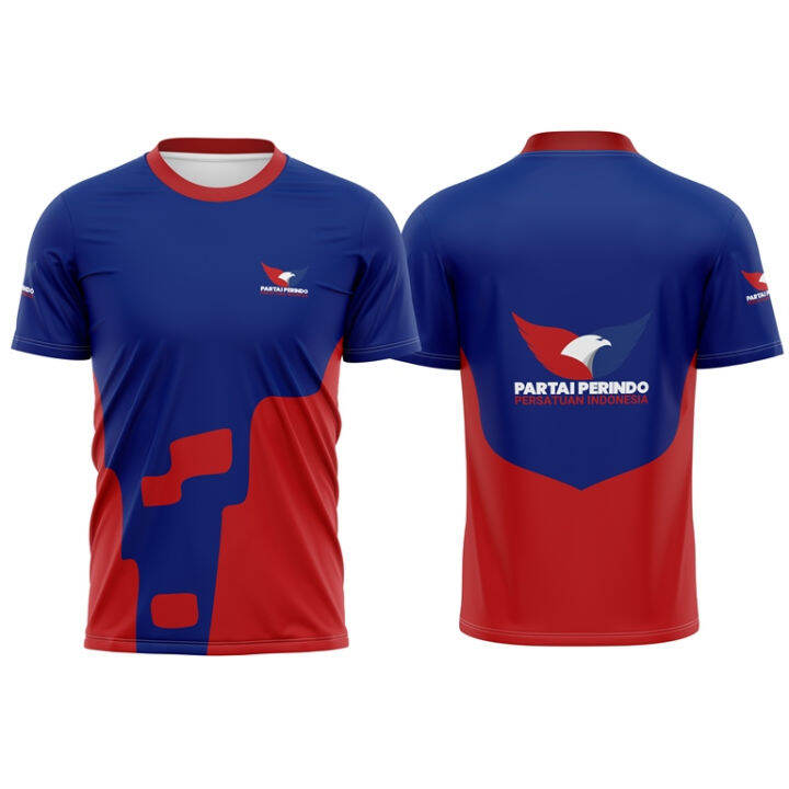Baju Kaos PARTAI PERINDO PEMILU 2024 Pria Cowok Dewasa Full Printing ...
