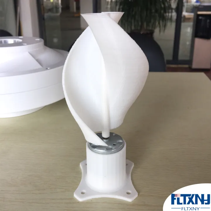 Micro DC Motor Windmill Model Toy Gift DIY Vertical Axis Wind Turbine ...
