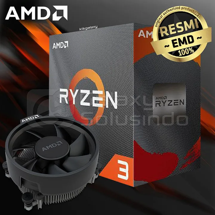AMD Ryzen 3 4100 AM4 4 Core 8 Thread Processor | Lazada Indonesia