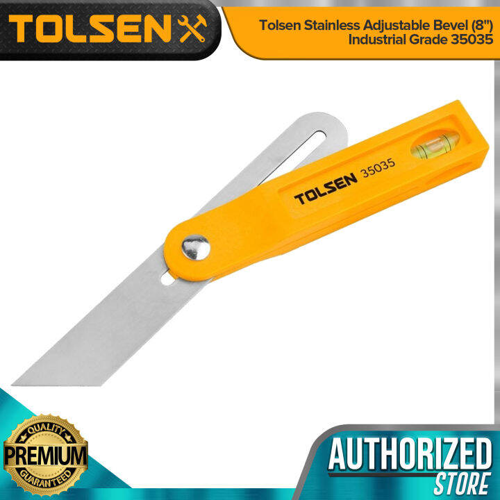 Tolsen Stainless Adjustable Bevel (8") Industrial Grade 35035 | Lazada PH