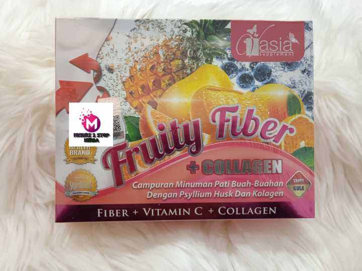 Vasia Fruity Fiber Collagen | Lazada