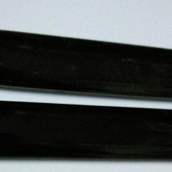 PER 10BIJI keramik 10 cm pilih hitam dan putih List 10cm siku kuku ...