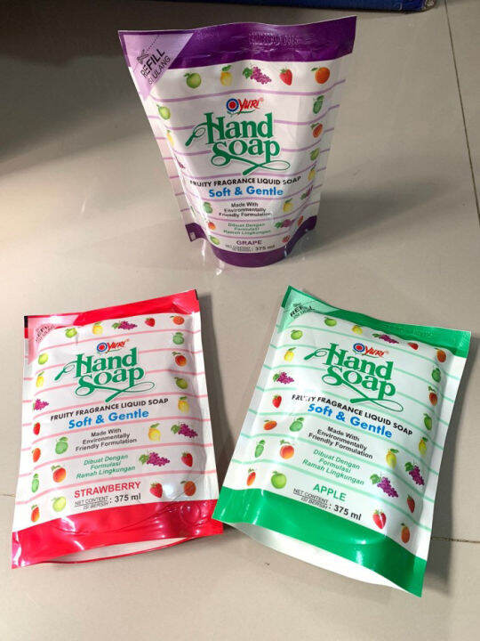 REFILL SABUN CUCI TANGAN YURI 375ml | Lazada Indonesia
