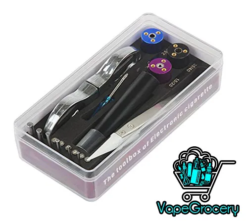 VAPE TOOL BOX (CERAMIC TWEEZER) TOOL KIT | Lazada PH