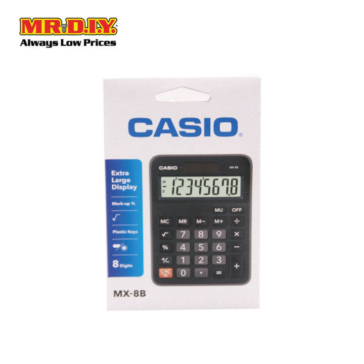 CASIO Calculator MX-8B | Lazada