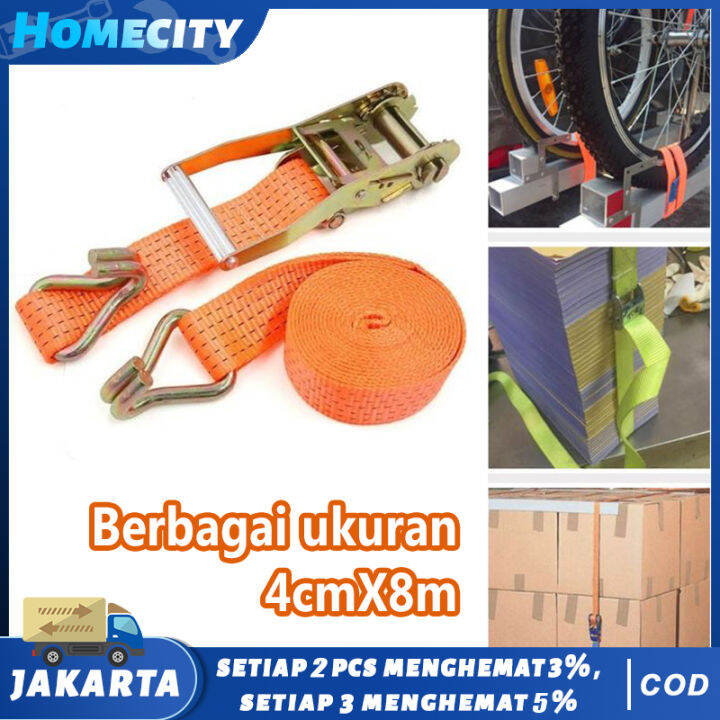 10 Ton Tali Kecepatan Ratchet Tie Down 4 cm x 6M/8M/10M 5CMx 6M/8M Tali ...