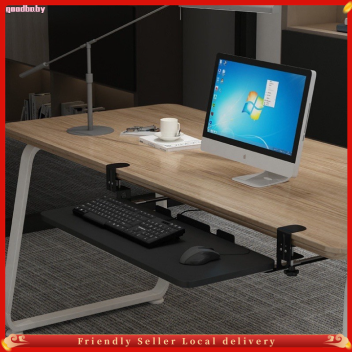 Punch-free Slide Rail Keyboard Rack Keyboard Stand Bracket Laptop ...