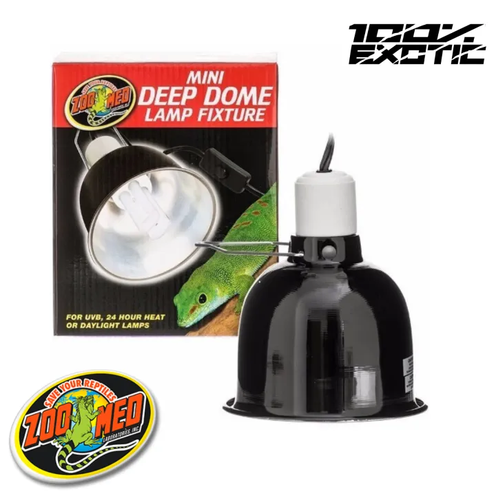 Zoomed Repti Mini Deep Dome 100W | Reptile Light Fixture, Dome Light ...