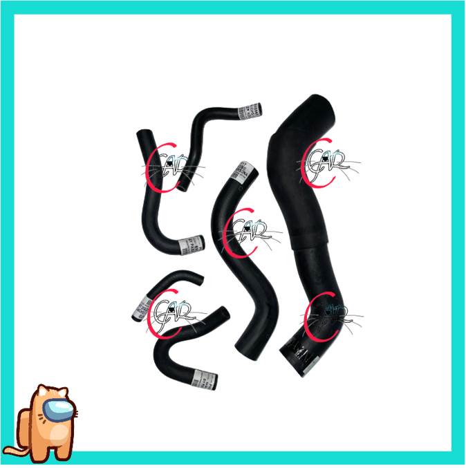 PROTON EXORA CPS (AUTO)(MANUAL) RADIATOR HOSE SET OEM (6PCS) | Lazada