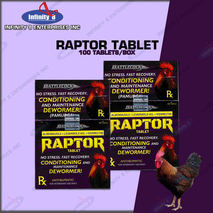 RAPTOR 100 TABLET/BOX | Lazada PH