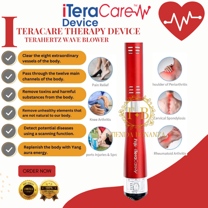 ITERA CARE Therapy device original terahertz blower no radiation pure healing prife | Lazada PH