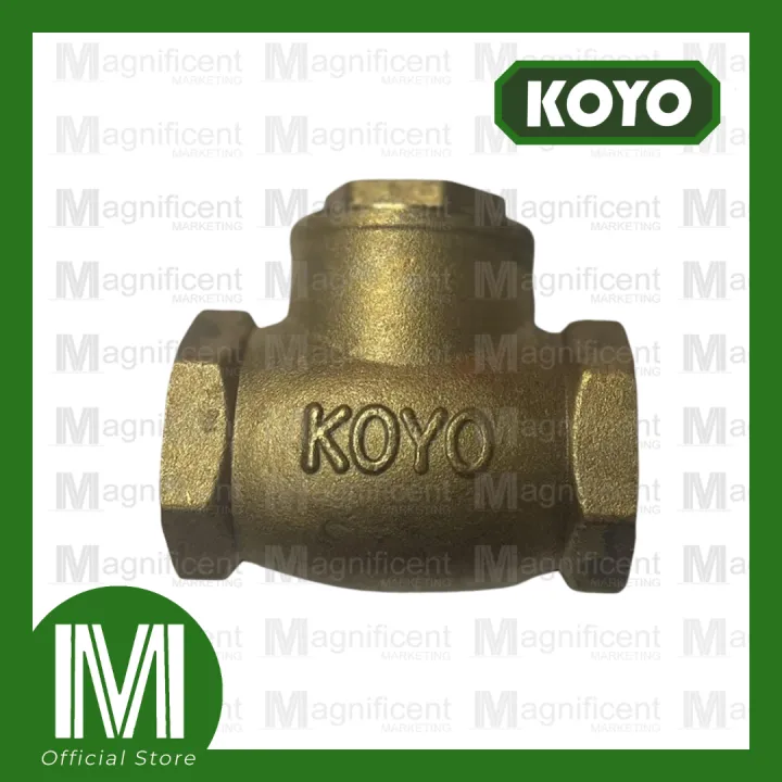 KOYO Brass Swing Check Valve 125 psi | Lazada PH