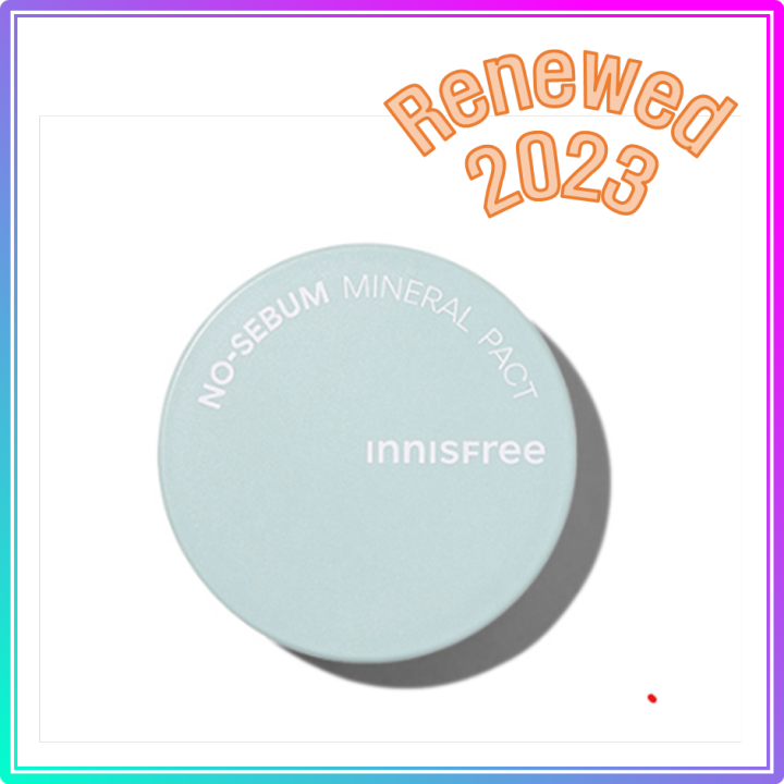 innisfree No-Sebum Mineral Pact 8.5g (2023 AD) | Lazada