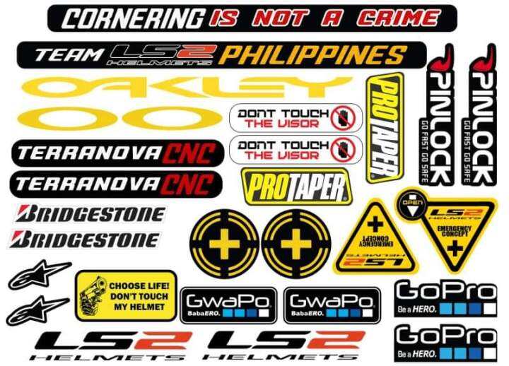 HELMET LS2 VINYLSTICKER | Lazada PH