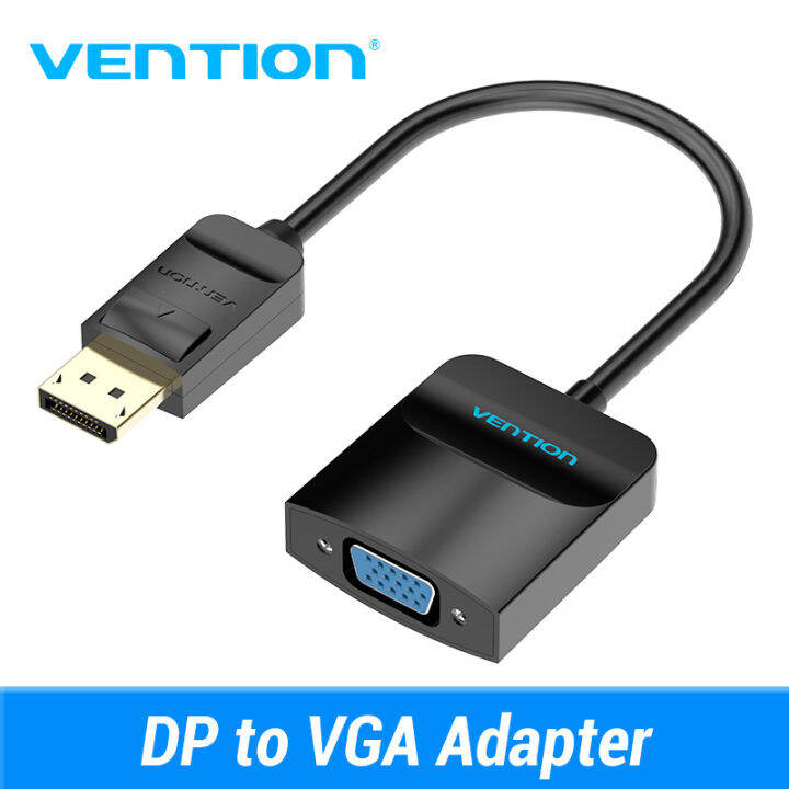 Vention Displayport to VGA Adapter DP Port Male To VGA Female 1080P HD ...