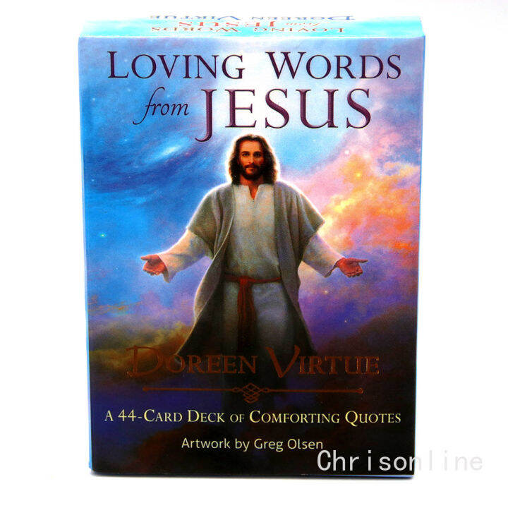 Ready Stock Loving Words from Jesus A 44-Card Deck Tarot Cards Oracle ...