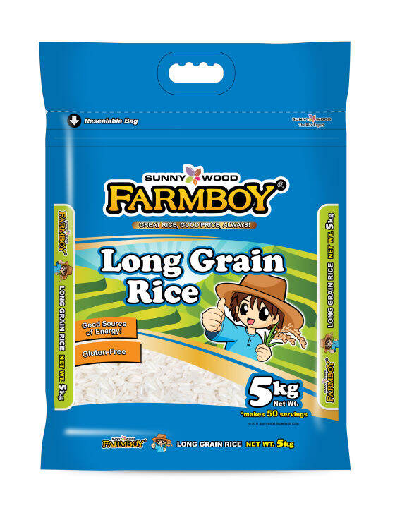 FARMBOY LONG GRAIN RICE 5KG | Lazada PH