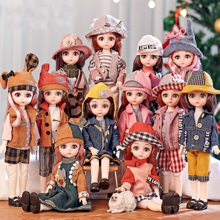 Doll Bjd Constellation 12 Ball Jointed Full Set With Clothes Soft Head ...