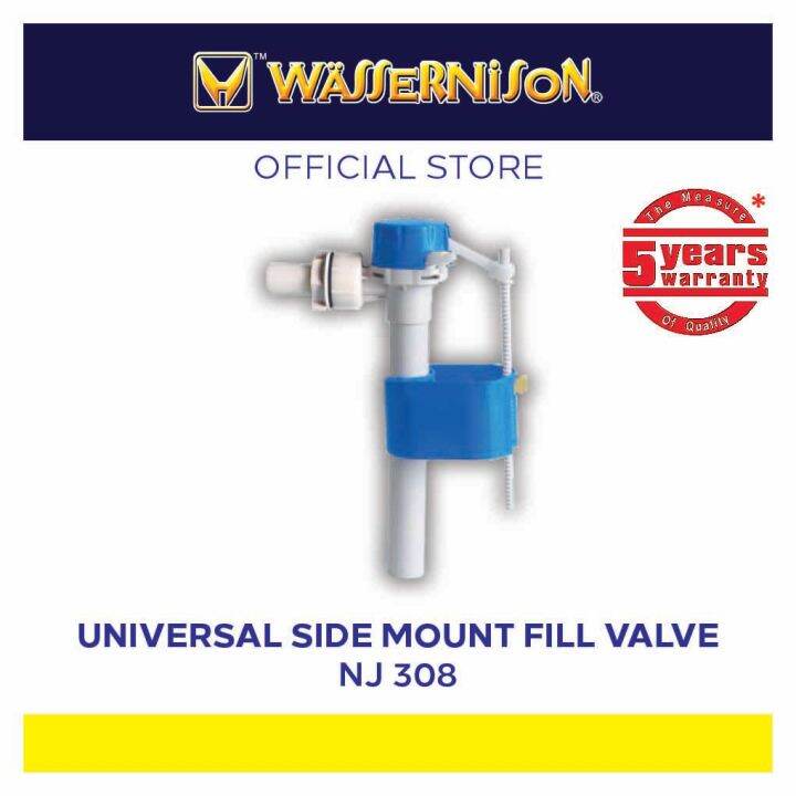 Wassernison Universal Toilet Side Mount Fill Valve | Lazada PH