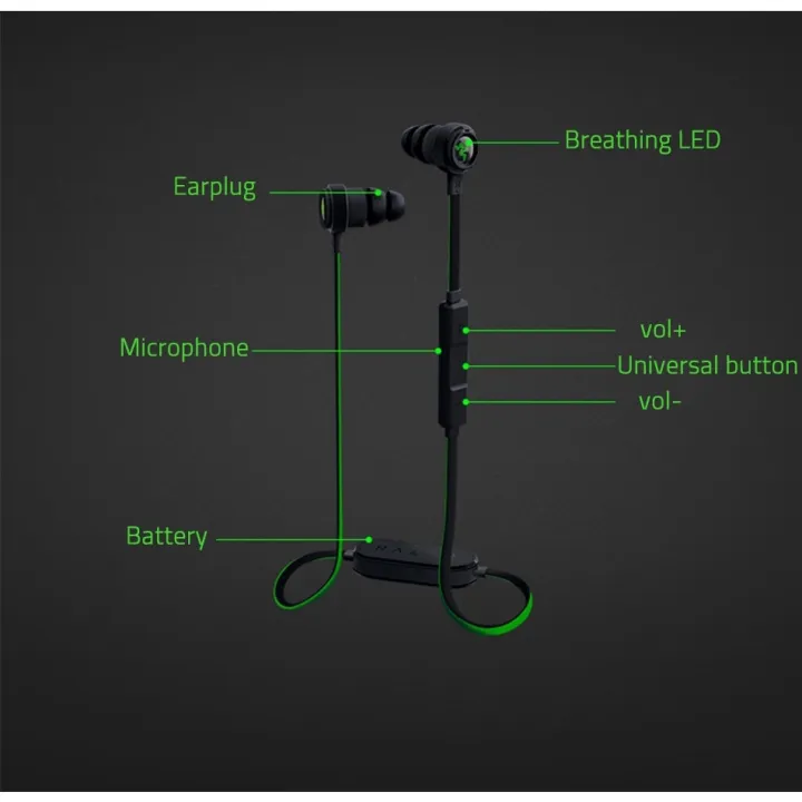 Razer Hammerhead Pro V2 Earphone For Phone 3.5mm Wired In Ear Bass ...