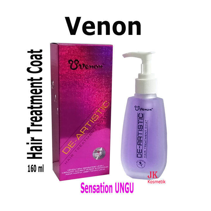 Venon Hair Treatment Coat Sensation UNGU 160 ml | Lazada Indonesia