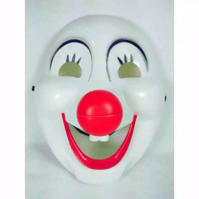 Topeng Badut Hidung Merah / Topeng Clown 8 Comic 8 | Lazada Indonesia