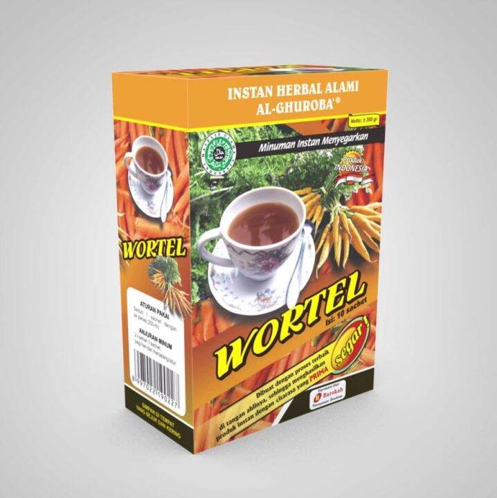 Instan WORTEL minuman Herbal dari Wortel Pilihan untuk Nutrisi dan ...