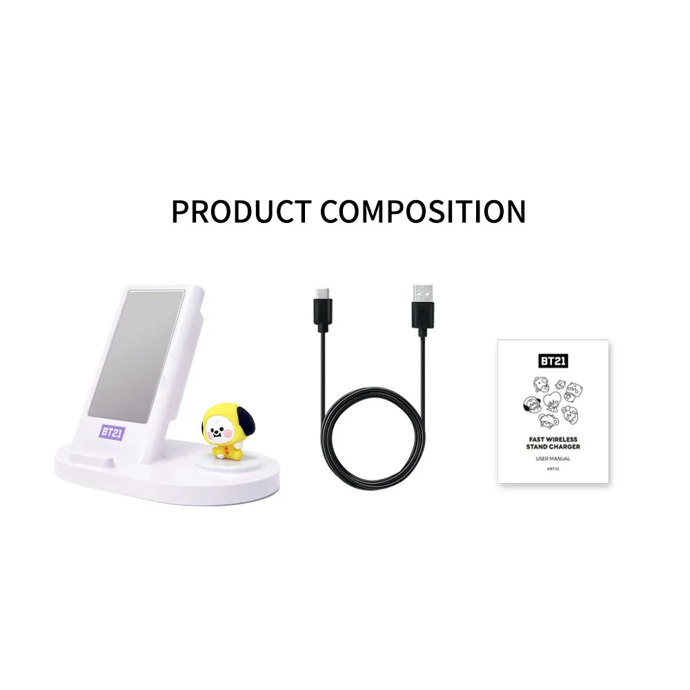 BT21 - FAST WIRELESS STAND CHARGER CHIMMY One | Thisshop