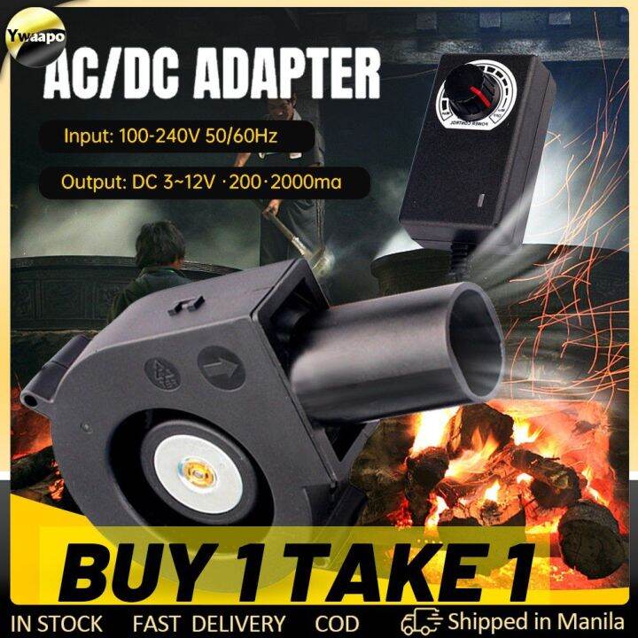 BBQ Blower Fan blower kalan de use oil Portable Blower kalan DC 12V 2 ...
