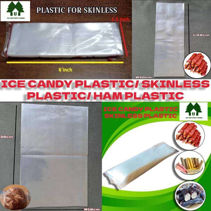 Ice Candy Plastic / Skinless Plastic / CLEAR PP PLASTIC BAG HAM | Lazada PH
